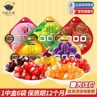 日本零食批發 悠哈酷露露果汁软糖COO UHA味觉糖52g果汁糖批发-阿里巴巴