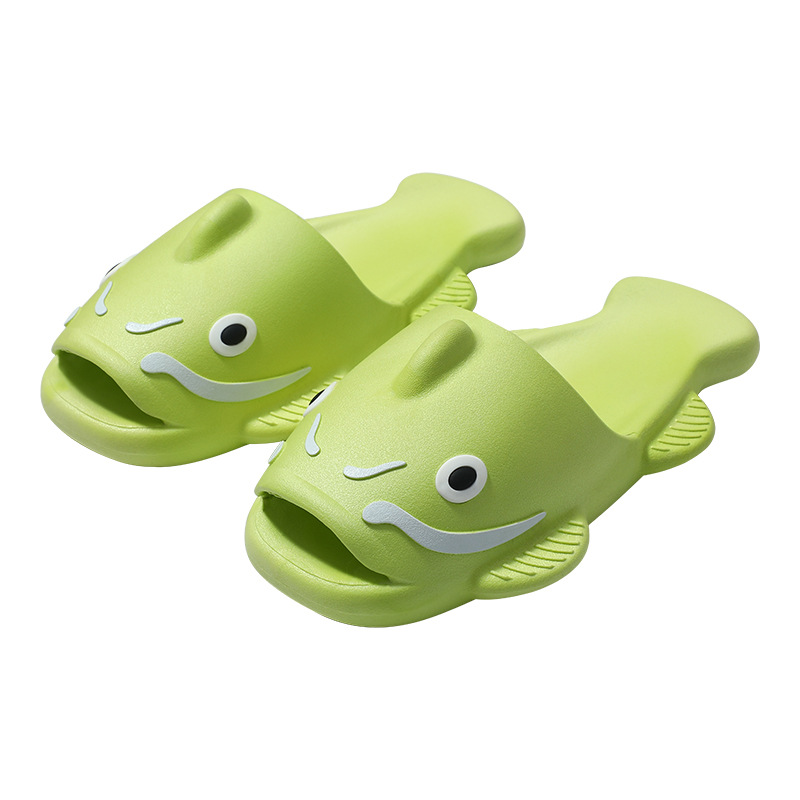 New cartoon funny catfish platform slippers women's summer ins popular ...