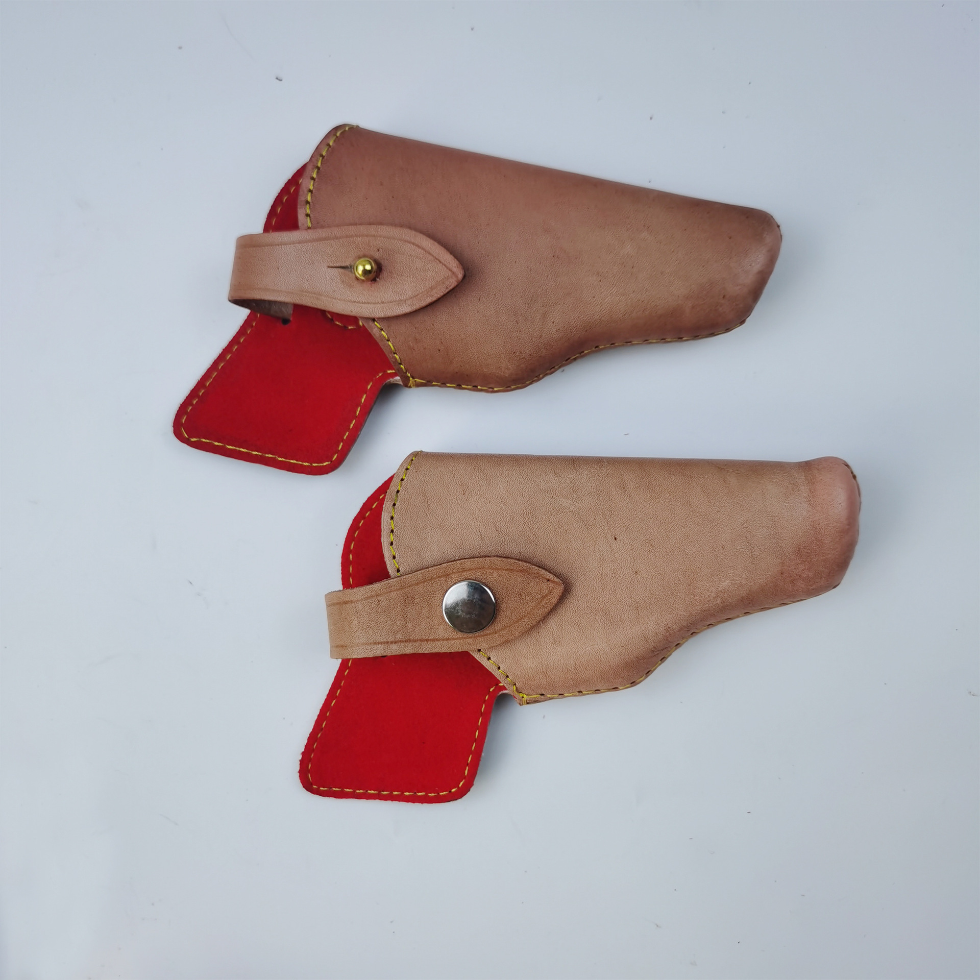 64/77/92式黄牛皮战术快拔枪包 隐形腰部双/单排弹匣套训练枪套-阿里巴巴