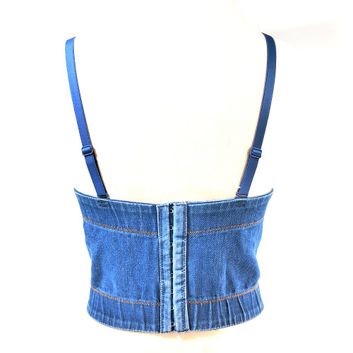 Singer Nightclub bar hot dance Jazz dance short sexy bra tops for Women ...