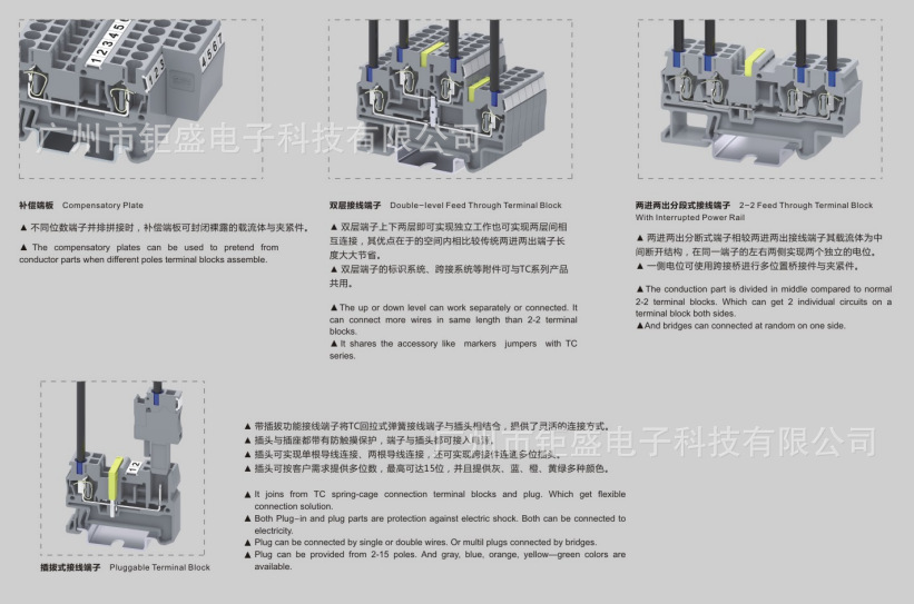 速普TC系GY灰OG橙BU蓝列端板TC6-2-GY/OG/BU-EA-阿里巴巴
