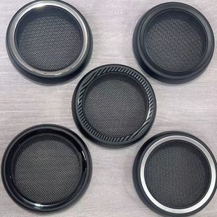 适用于宝马mini R55-R59喇叭盖电镀亮黑 51412753333 51412756567-阿里巴巴