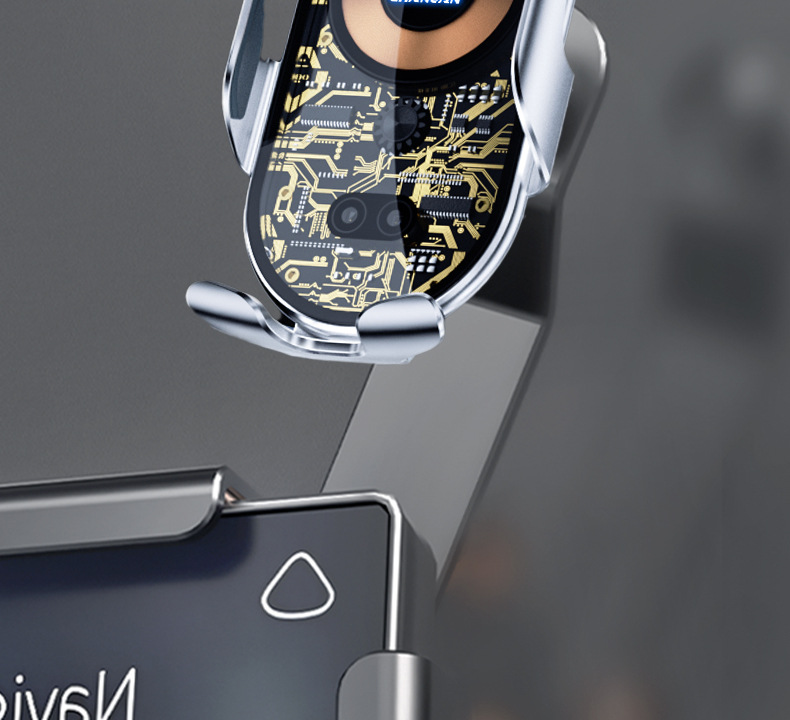 长安深蓝SL03/S7新款万能卡屏幕无线充车载手机支架导航出风口汽-阿里巴巴