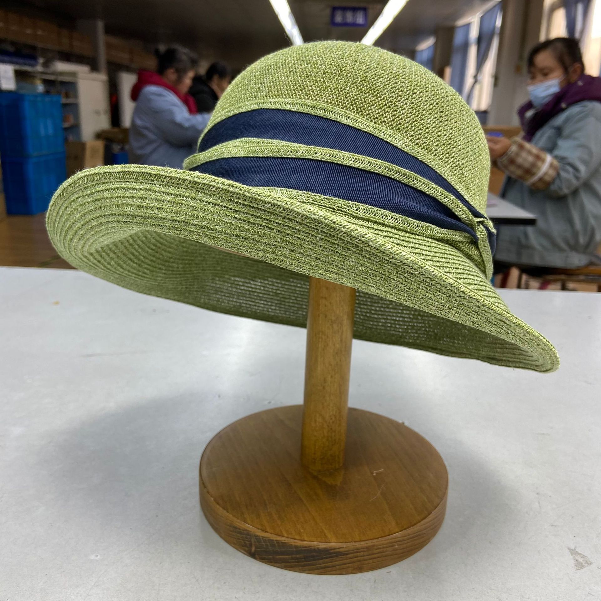 工厂直销帽子女21春夏新品时尚纯色草编透气防晒遮阳帽21SS-T010-阿里巴巴