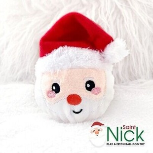 跨境新品Saint Nick dog toy圣诞节宠物狗狗啃咬耐咬毛绒创意玩具-阿里巴巴