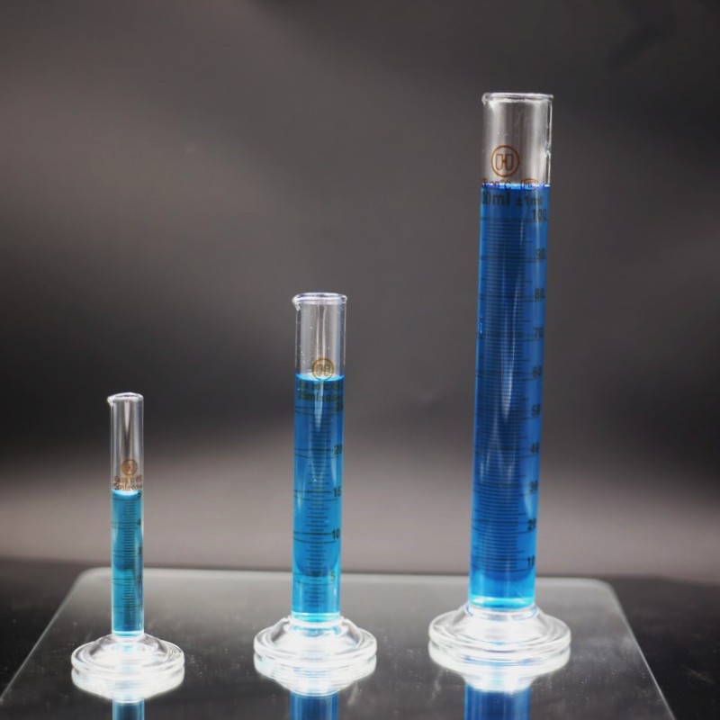 华鸥玻璃量筒 25 50 100 250 500 1000 2000 5000ml实验室器皿量-阿里巴巴