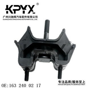 适用奔驰发动机机脚胶发动机支架胶垫引擎胶墩W163OE:1632400217-阿里巴巴