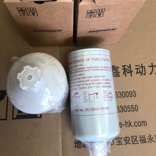 斗山DOOSAN柴油机配件，大宇燃油滤65.12503-5018，65.12501-7036-阿里巴巴