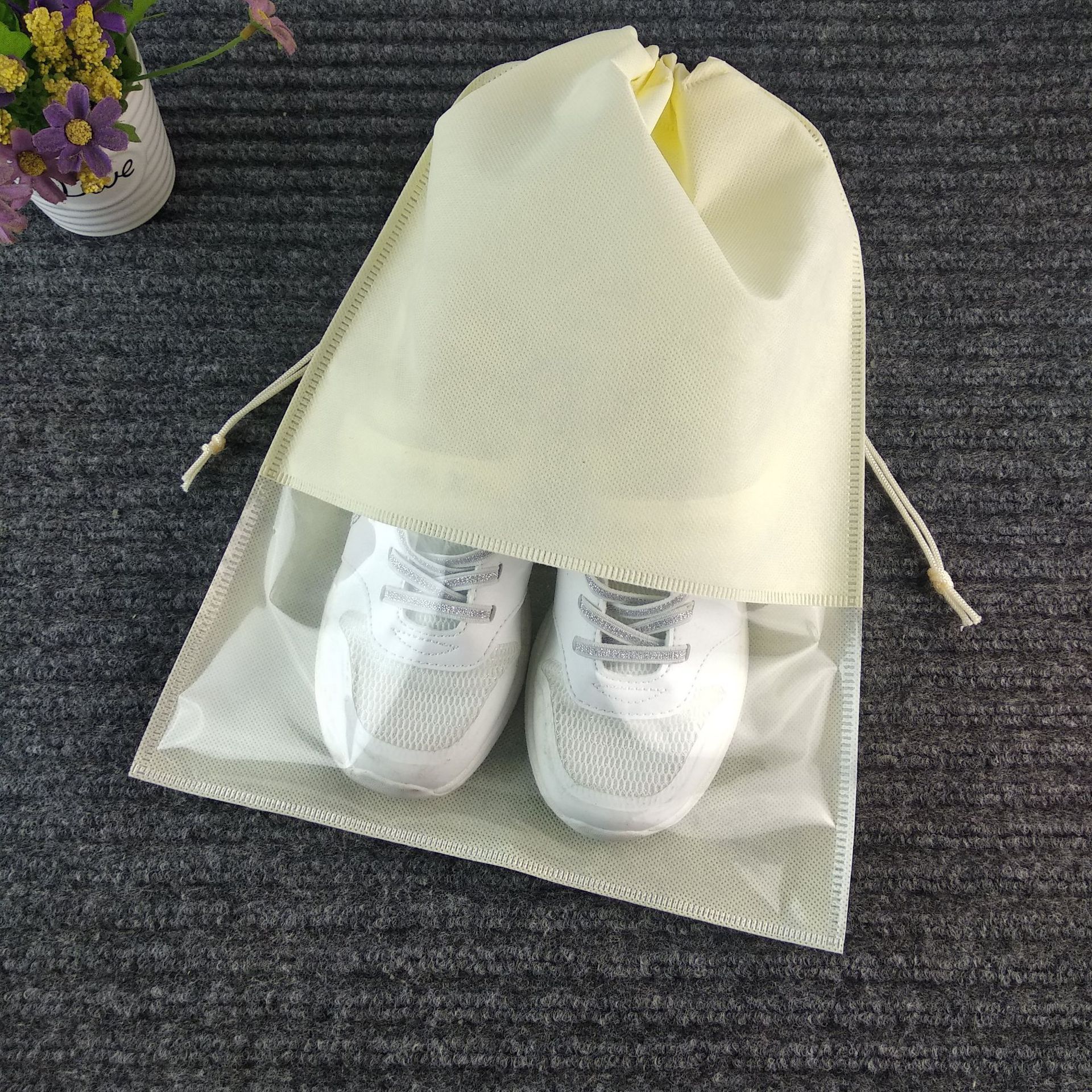 鞋袋装鞋子的收纳袋子旅行神器鞋包收纳包防尘袋家用透明旅游鞋套-阿里巴巴