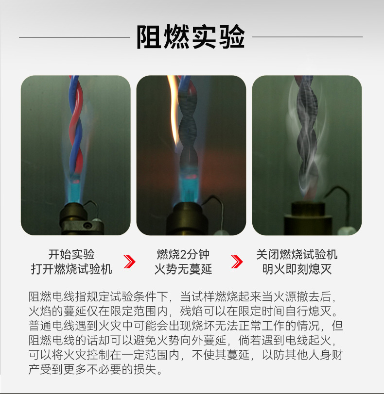 广东长江电缆ZC-RVS消防线双绞电线国标纯铜双股家用灯头阻燃花线-阿里巴巴