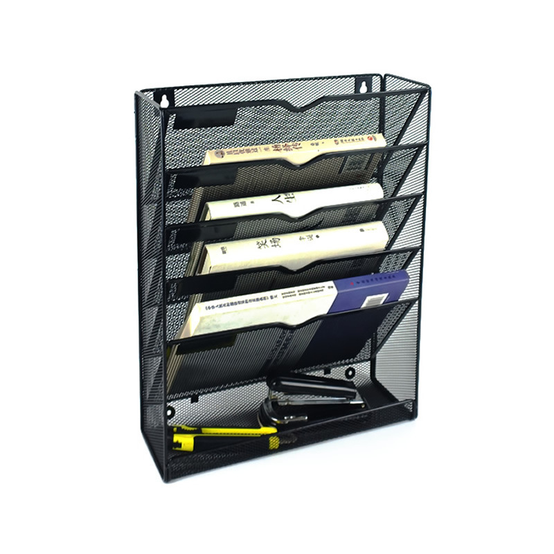 厂家现货壁挂式文件架金属六层A4纸资料架可放桌面文件夹收纳架大-阿里巴巴