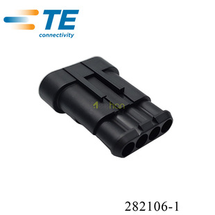 TE连接器282106-1胶壳 接插件汽车连接器6mm间距TE插头 原装正品-阿里巴巴