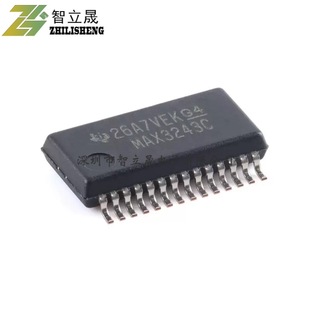 MAX3243CDBR SSOP-28 具有+/-15kV RS-232 线路驱动器/接收器全新-阿里巴巴