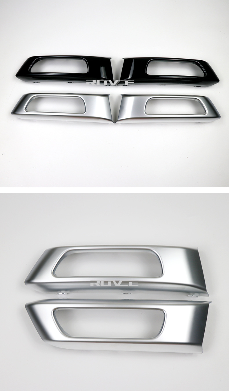 适用于2014-2017路虎揽胜运动雾灯框 黑色 银色 黑曜雾灯框 L494-阿里巴巴