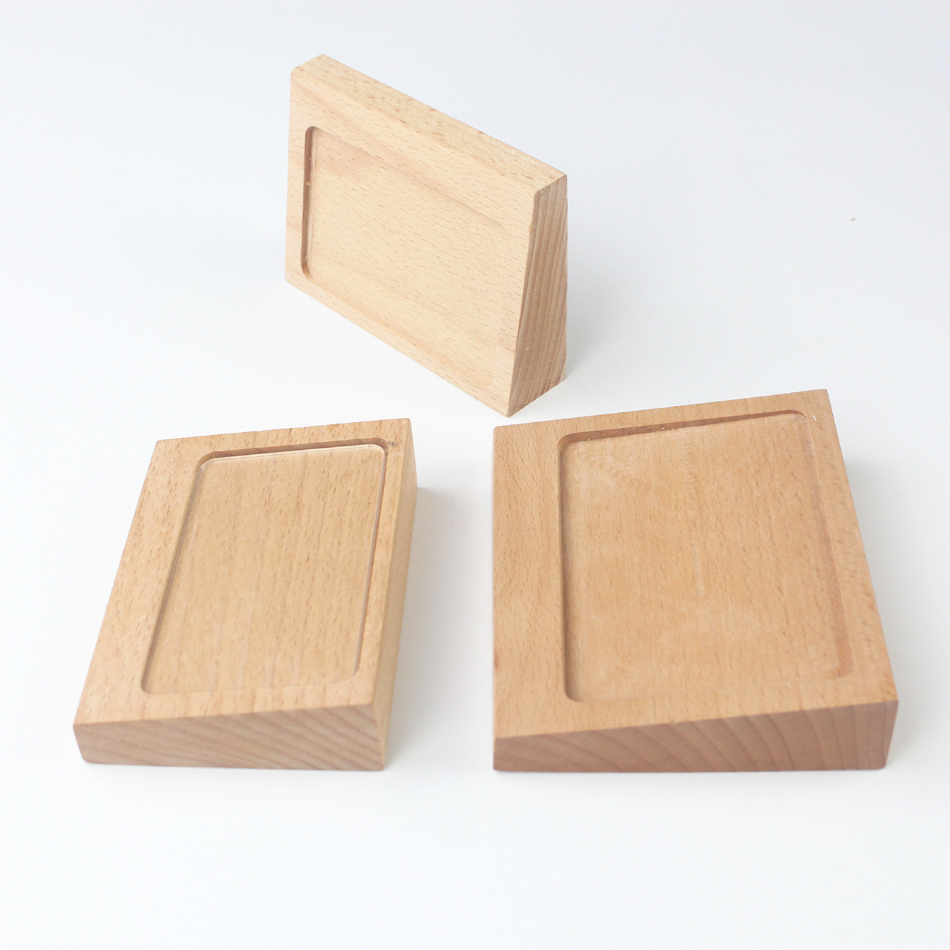 标签木质摆件底座 立式菜牌价格牌木座 装饰摆台木质餐牌展示底座-阿里巴巴