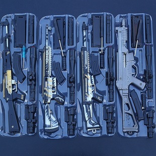 绝地大逃杀兵器M416AWM AKM24 98K MP5K AUG武器模型不可以发射-阿里巴巴