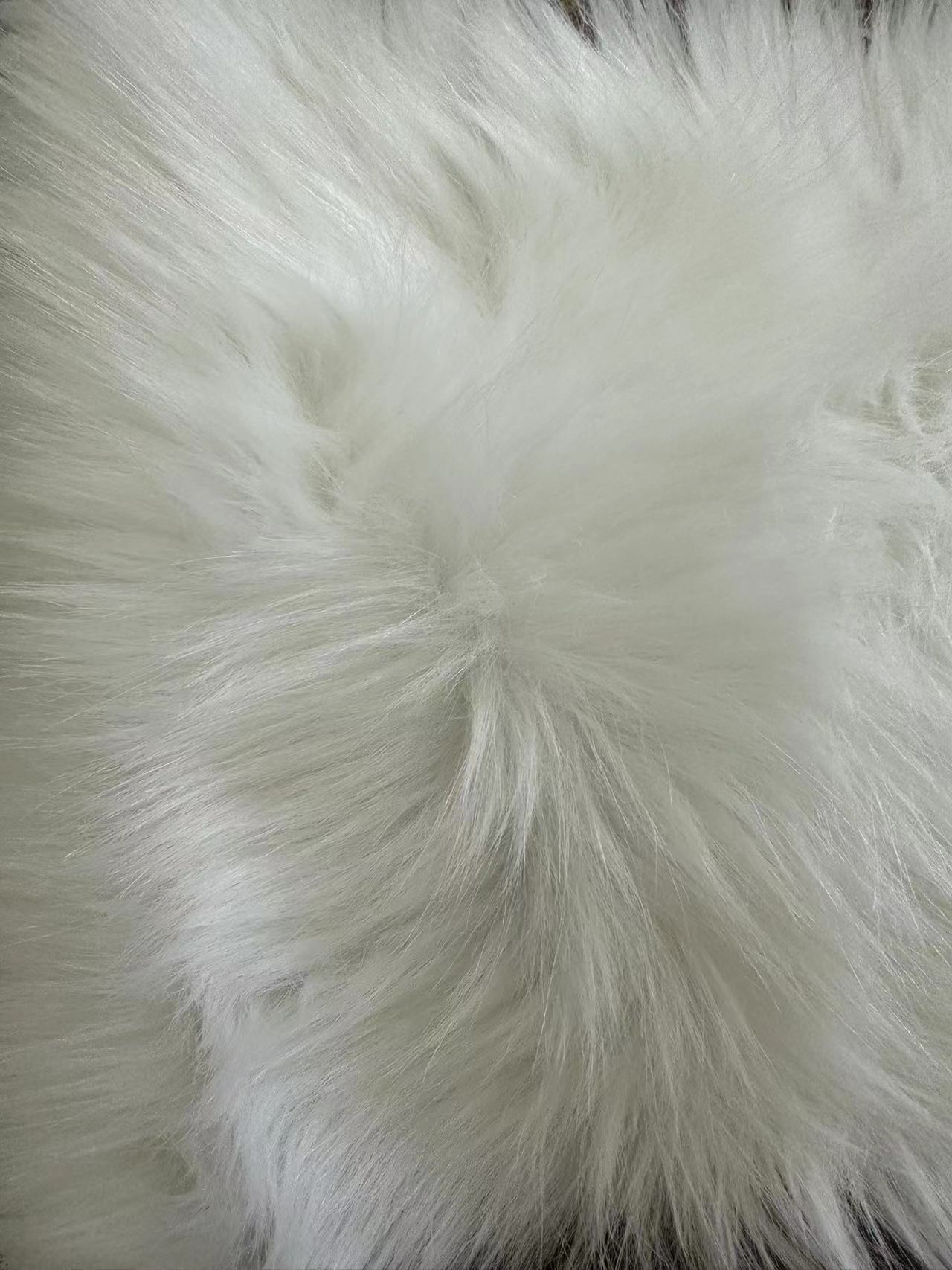 现货6cm海派长毛长毛绒毛绒布料白色长毛狐狸毛绒布毛毯布地毯-阿里巴巴