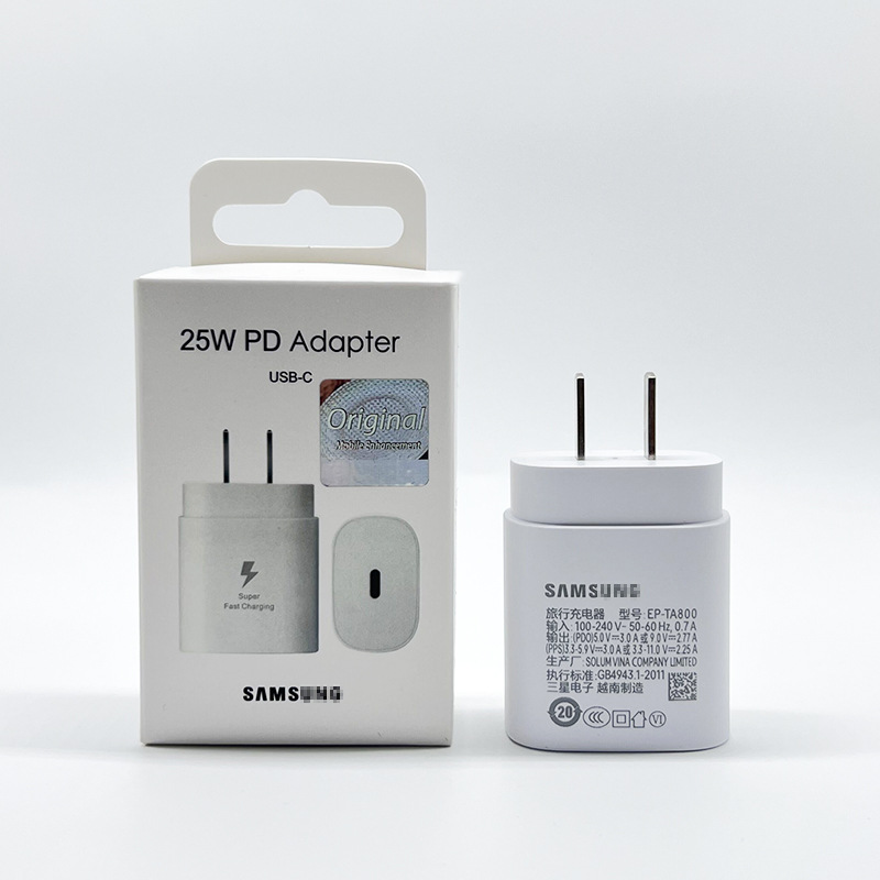 适用三星25W充电器NOTE10充电器S10 20 S22快充头EP-TA800充电头-阿里巴巴