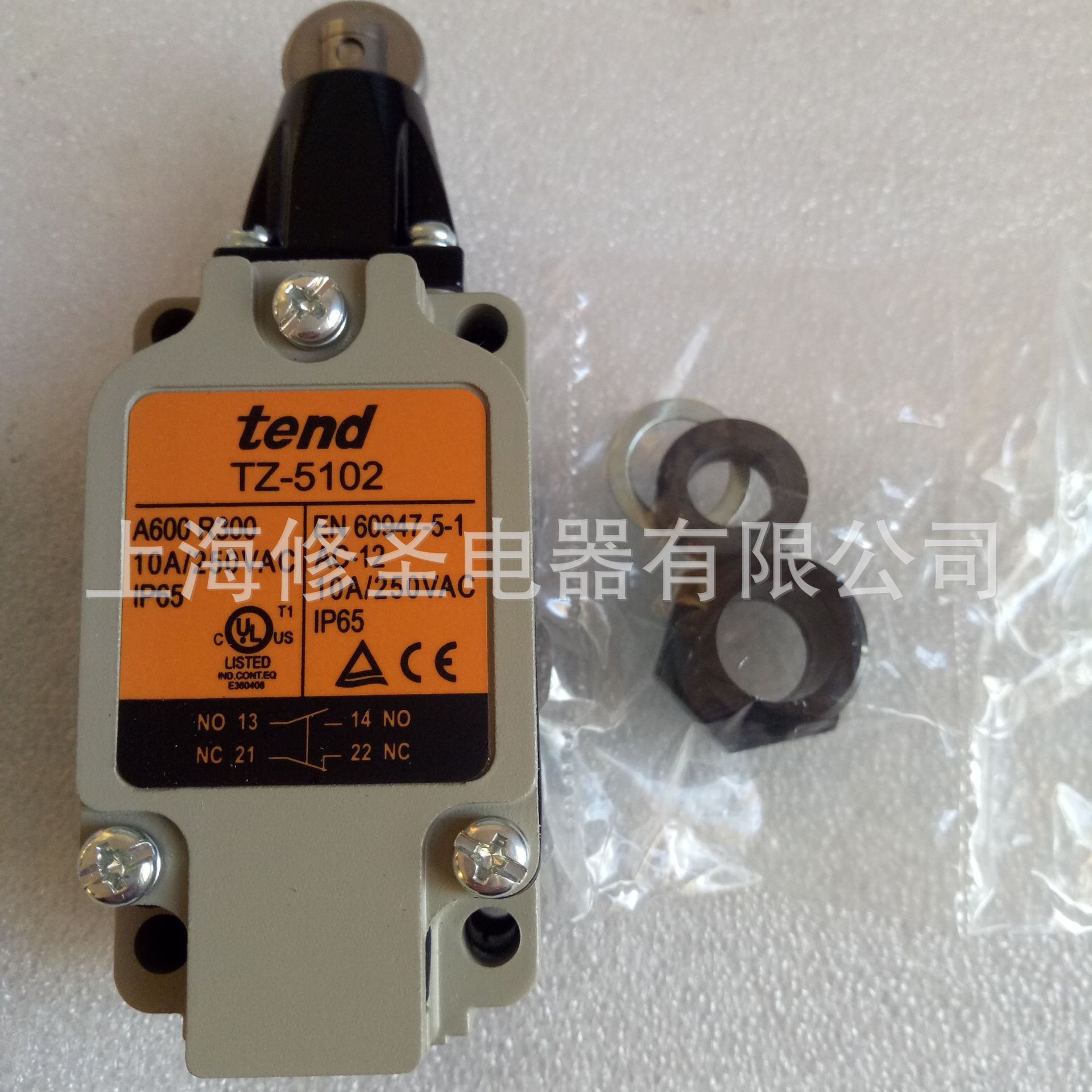 实物图原装TEND行程开关TZ-5系列10A 250VAC正品天得量大优惠开票-阿里巴巴