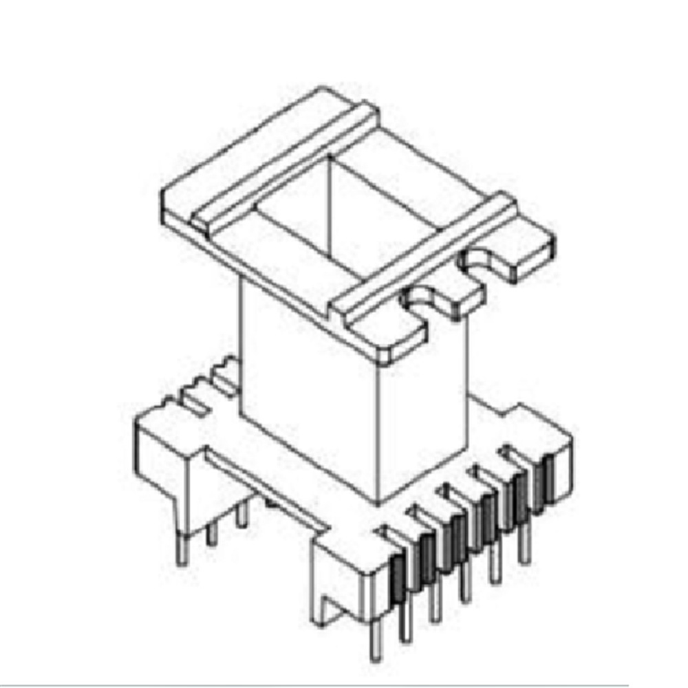 EE42变压器骨架EE42电木骨架EE4220立式骨架BOBBIN 6-6-阿里巴巴