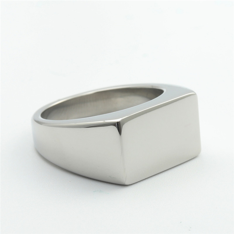 欧美饰品钛钢长方形戒指复古潮男个性朋克不锈钢方形指环280682-阿里巴巴
