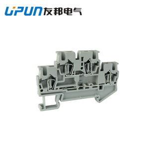 上海友邦电气 UJ5-2.5/2-2 双层接线端子快速安排接线多层端子-阿里巴巴