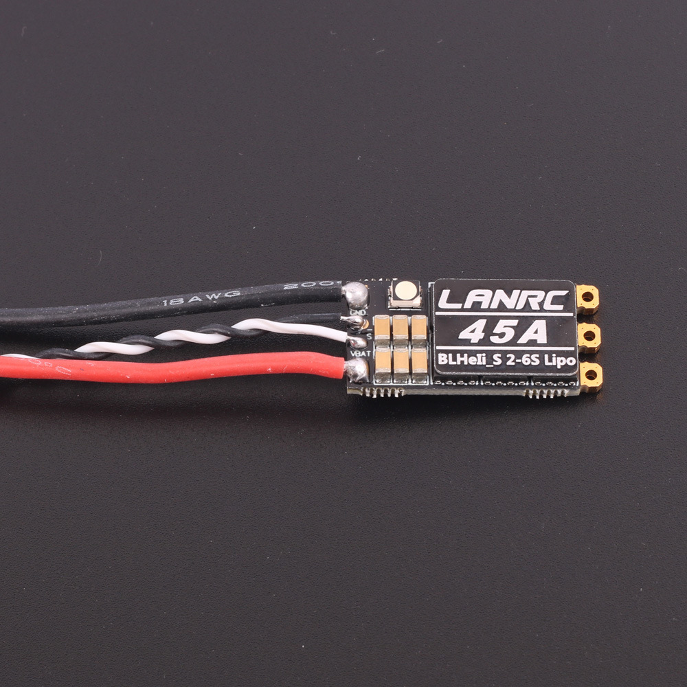 LANRC 35A 45A 航模穿越机单体电调2-6S带LED灯 BLHeli_S-阿里巴巴