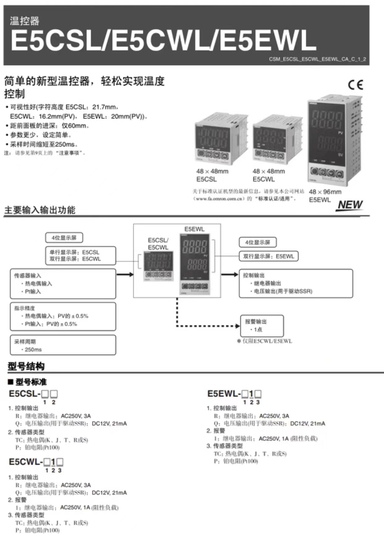 全新原装欧姆龙温控器E5CSL-QP E5CSL-RTC/QTC E5CWL-R1TC/Q1TC-阿里巴巴