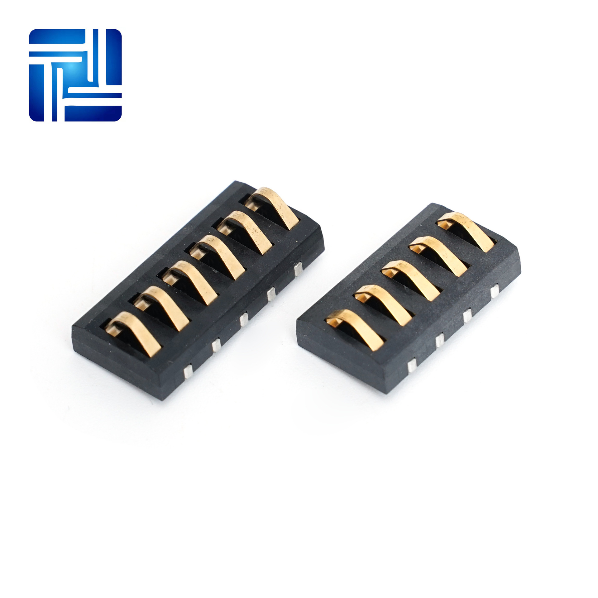 镀金 2P-6P 4.0PH矩形连接器，电源连接弹片 4.0mm-阿里巴巴