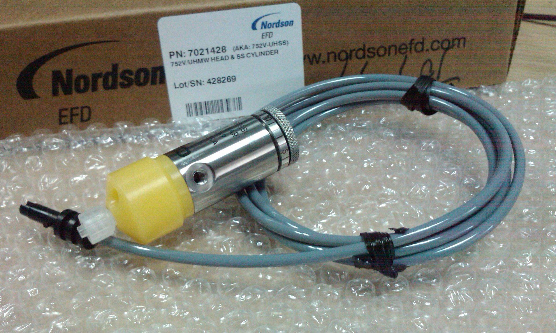 Nordson诺信EFD精密点胶阀752V 隔膜式胶阀快干胶厌氧胶喷胶滴胶-阿里巴巴