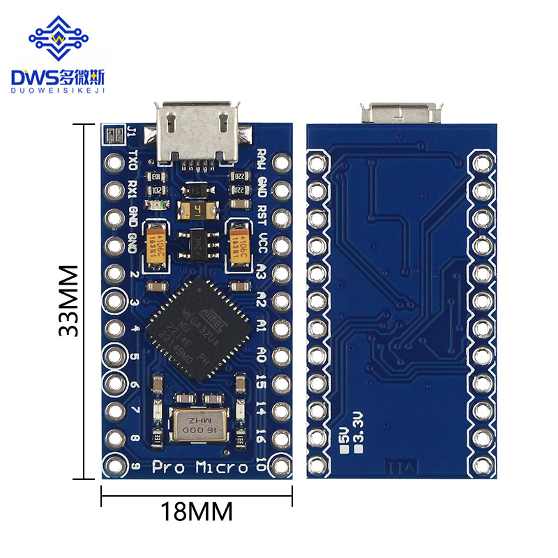 Pro Micro开发板 ATMega32U4 5V/16M-阿里巴巴