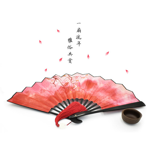 Ancient Chinese Folding Fan Female Chinese Warrior fairy princess ...