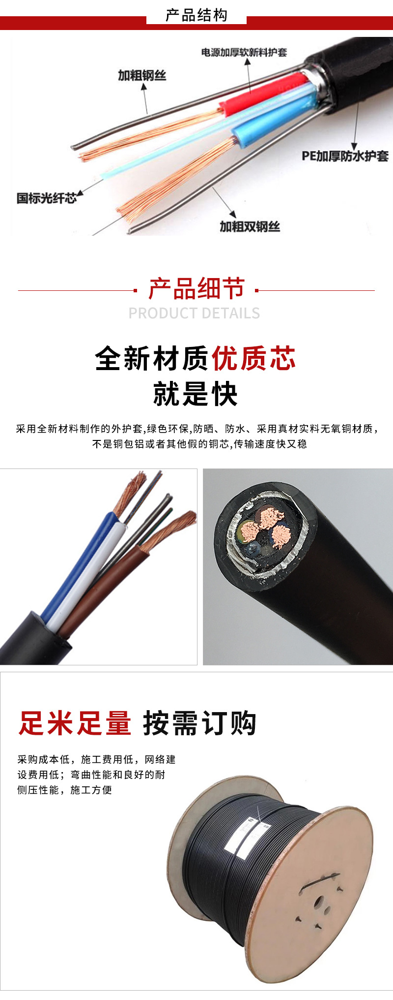 OPLC光电复合缆 厂家供应OPLC光电复合缆 GYTS-4B1+2×1.5供应-阿里巴巴