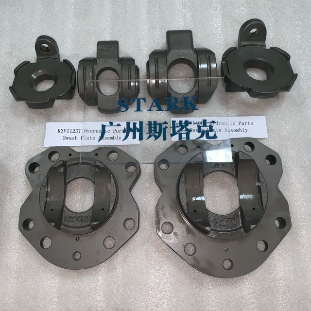 Kawasaki川崎液压泵K5V160DT斜盘底座，摇摆座带法兰2923330-0748-阿里巴巴