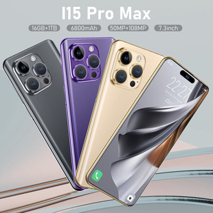 新款智能跨境手机i15Pro Max 2+16真4G 7.3英寸大屏一体机安卓8.1-阿里巴巴