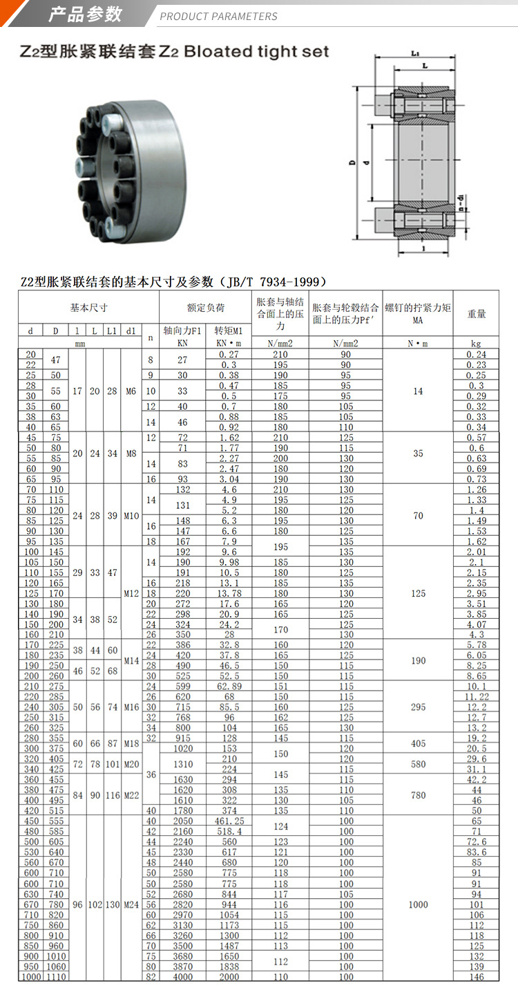 CPT 胀紧套Z2涨紧套ZJ2免键轴套TLK200胀紧联结套KTR100厂家直销-阿里巴巴