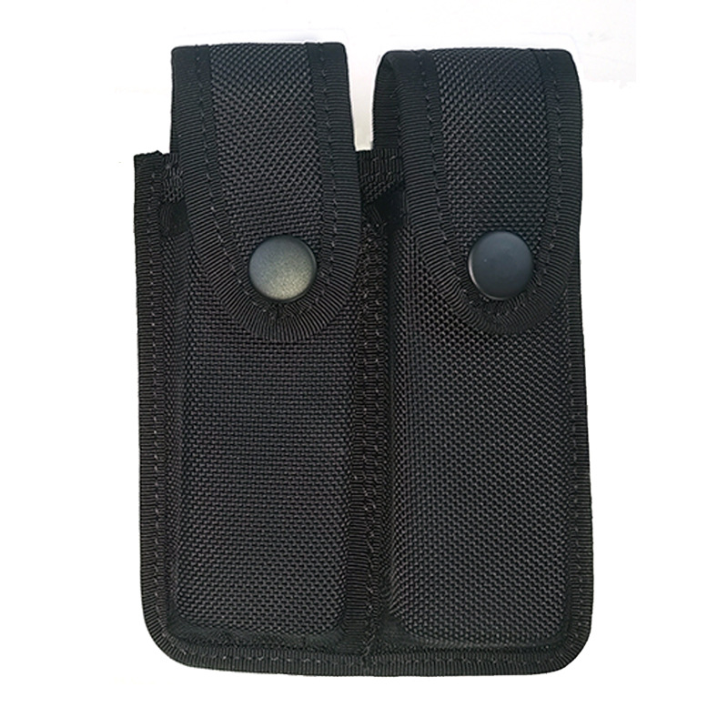 64/77/92/92G式牛津布双联子弹套牛皮压模隐形单排魔术贴弹夹套-阿里巴巴