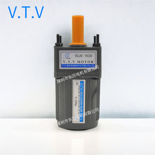 VTV微特微感应电机YN60-6减速机60JB15G8马达齿箱V.T.V MOTOR单相-阿里巴巴