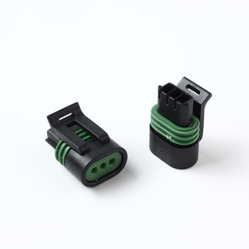 12162185防水插头3孔护套电喷连接器点火线圈汽车线束连接器插头-阿里巴巴