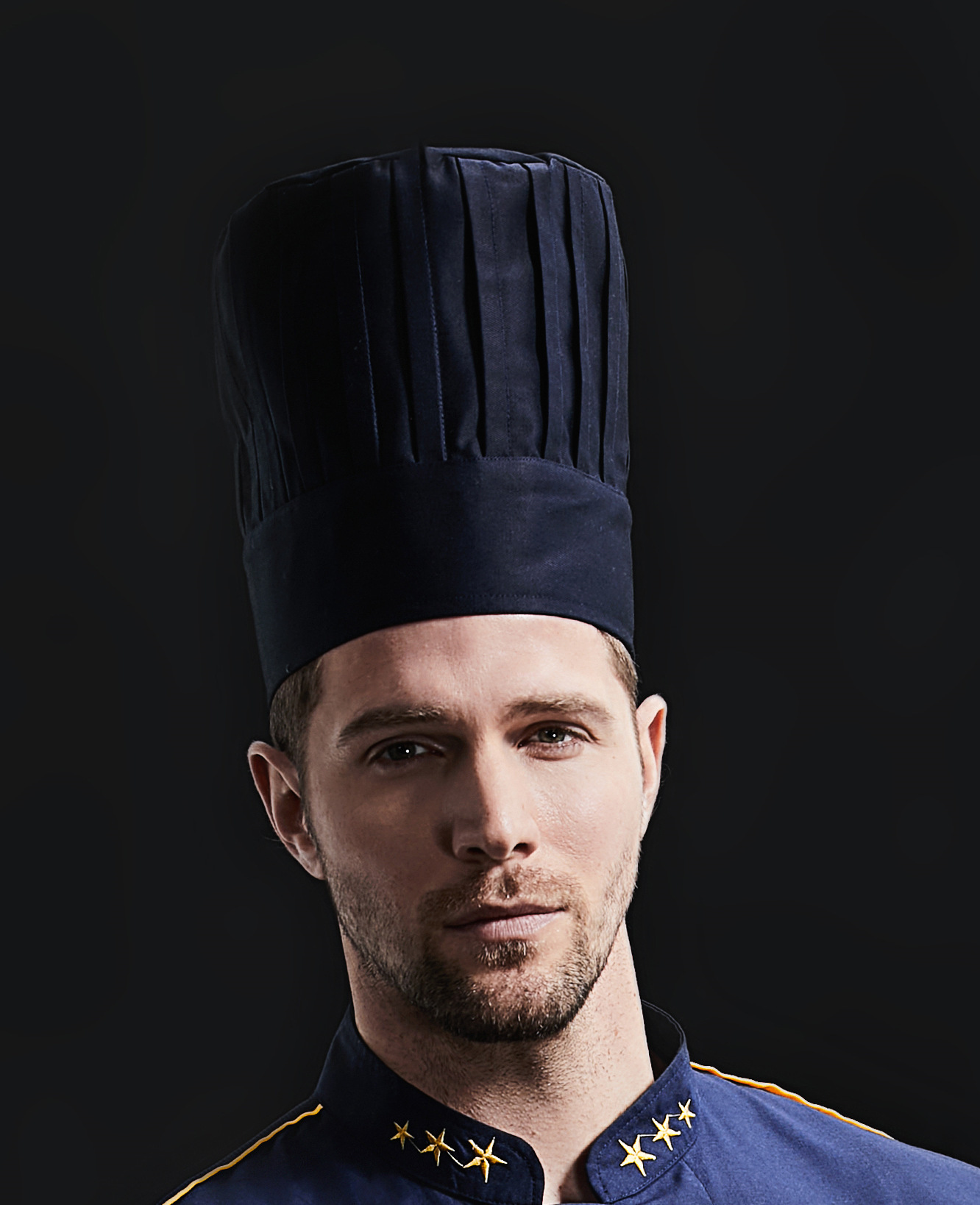 酒店厨师白色高帽大帽行政主厨帽子后厨餐厅烘焙蛋糕点厨师工作帽-阿里巴巴