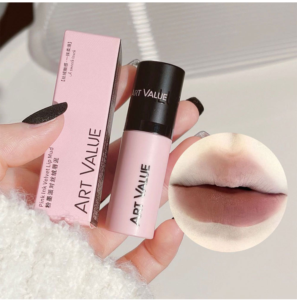 Art Value~粉墨派对丝绒唇泥哑光轻柔不拔干唇釉百搭女秋冬彩妆-阿里巴巴