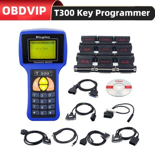 T300 T-300 V22.9 Key Programmer 钥匙编程 黑蓝壳英语西班牙语-阿里巴巴
