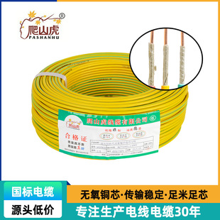 国标电线WDZN-BYJ低烟单股家装电缆1.5~16平方绝缘耐火线家装专用-阿里巴巴