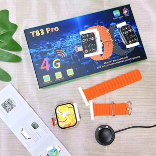 T83 Pro插卡手表4G蜂窝电话手环益智小游戏华强北S9 Ultra 2手表-阿里巴巴