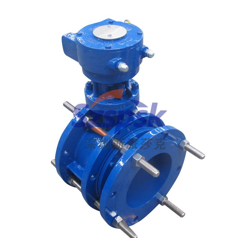手动蜗轮法兰软密封伸缩铸钢蝶阀SD341X-16C DN400 DN500 DN600-阿里巴巴