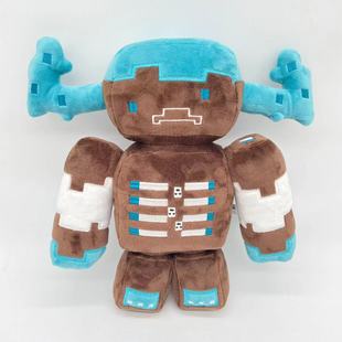 新品 我的世界 Minecraft Warden Plush 毛绒玩具 监守者 苦力白-阿里巴巴