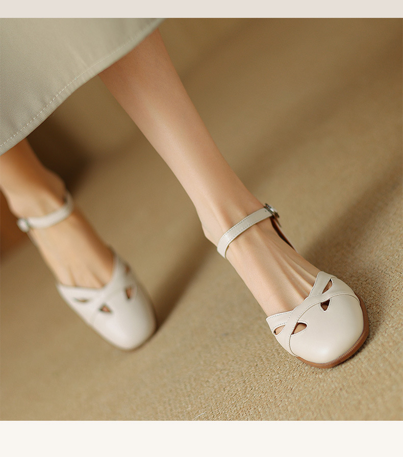 CHIKO Kylee Square Toe Block Heels Pumps Shoes