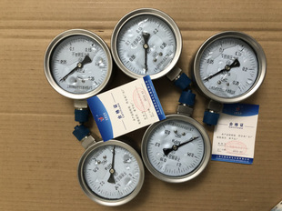 YN-100 YN-100B不锈钢耐震压力表0-16mpa-阿里巴巴
