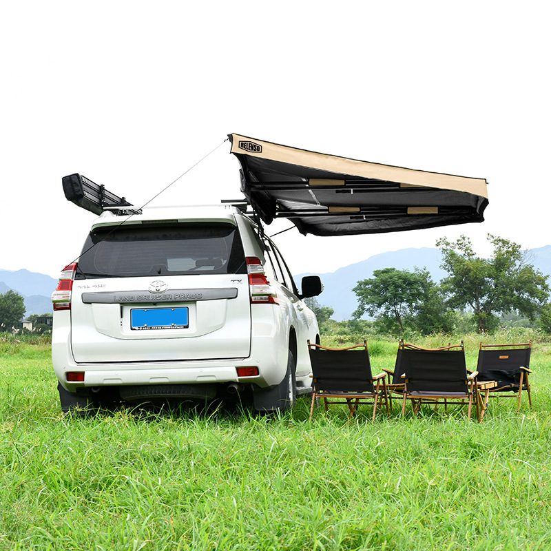 Outdoor self-driving camping equipment this car 270-degree car side ...