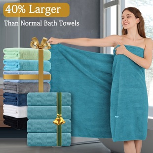 4/8pcs Oversized Bath Towels Set Extra Large Towel浴巾套-阿里巴巴